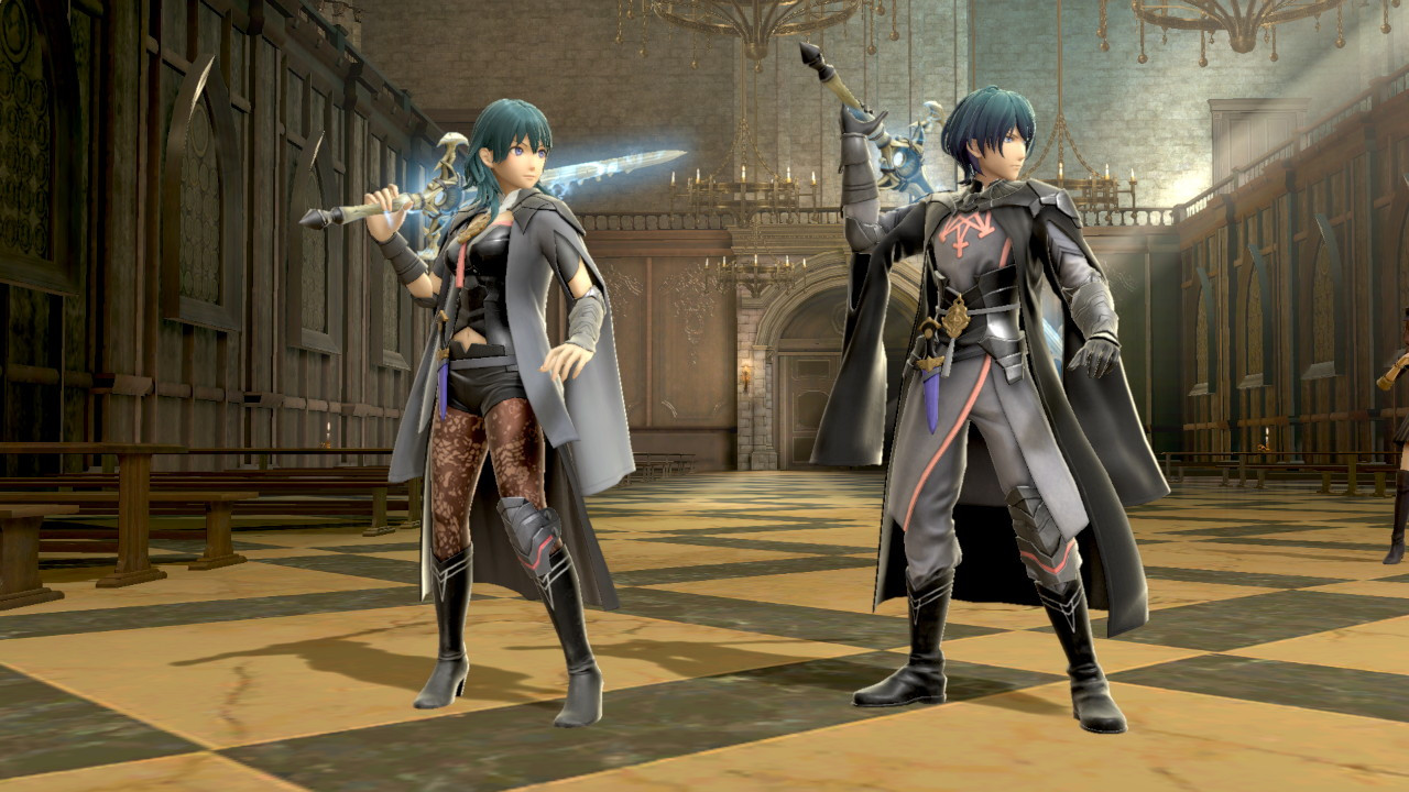 Weapon and Trail Recolors - Byleth Mod for Super Smash Bros. Ultimate ...