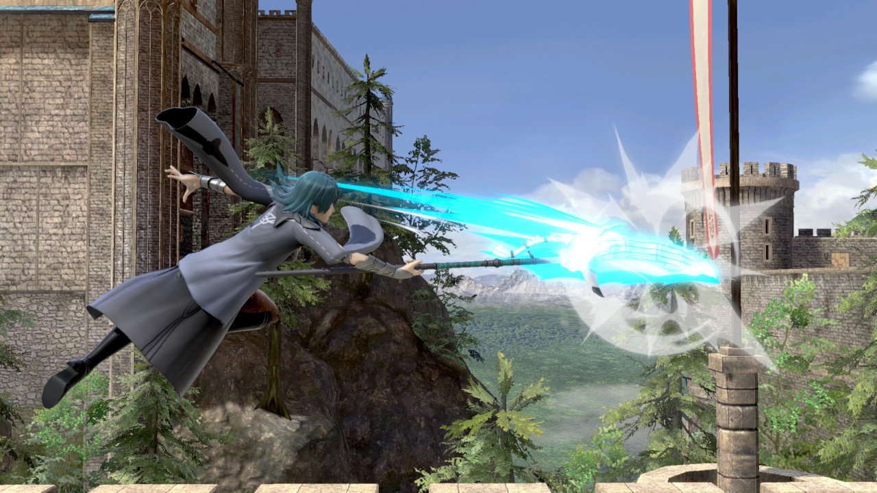 Weapon and Trail Recolors - Byleth Mod for Super Smash Bros. Ultimate ...