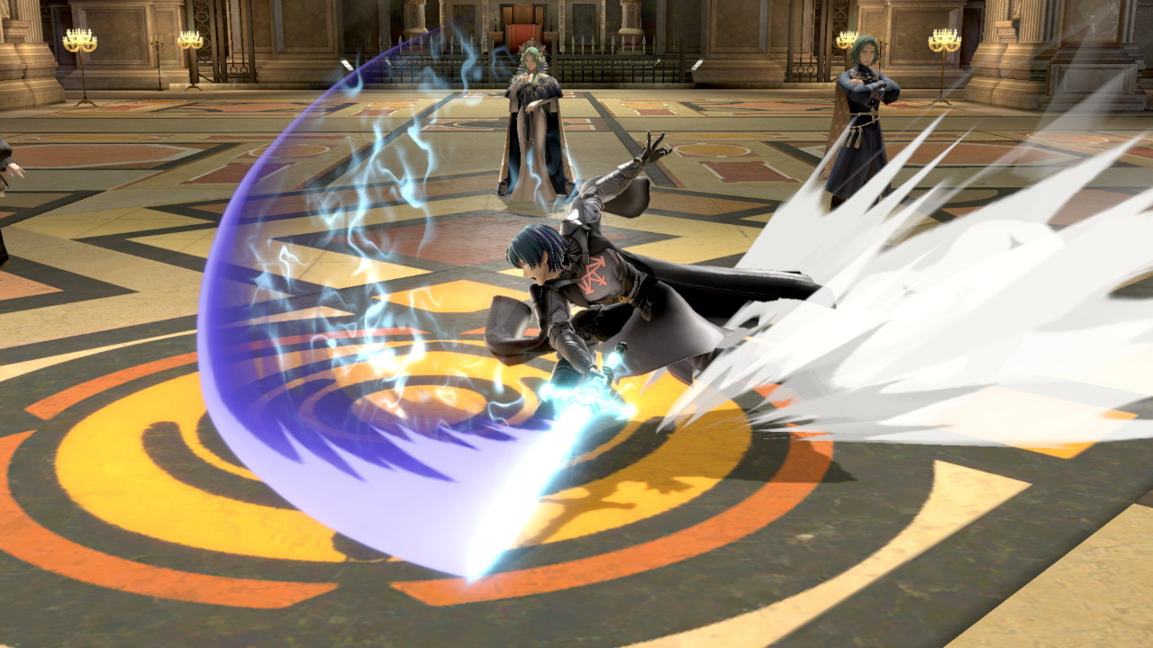 Weapon and Trail Recolors - Byleth Mod for Super Smash Bros. Ultimate ...