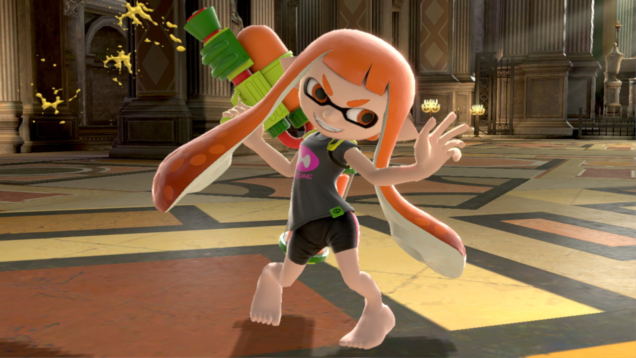 Barefoot Inkling [Super Smash Bros. Ultimate] [Mods]
