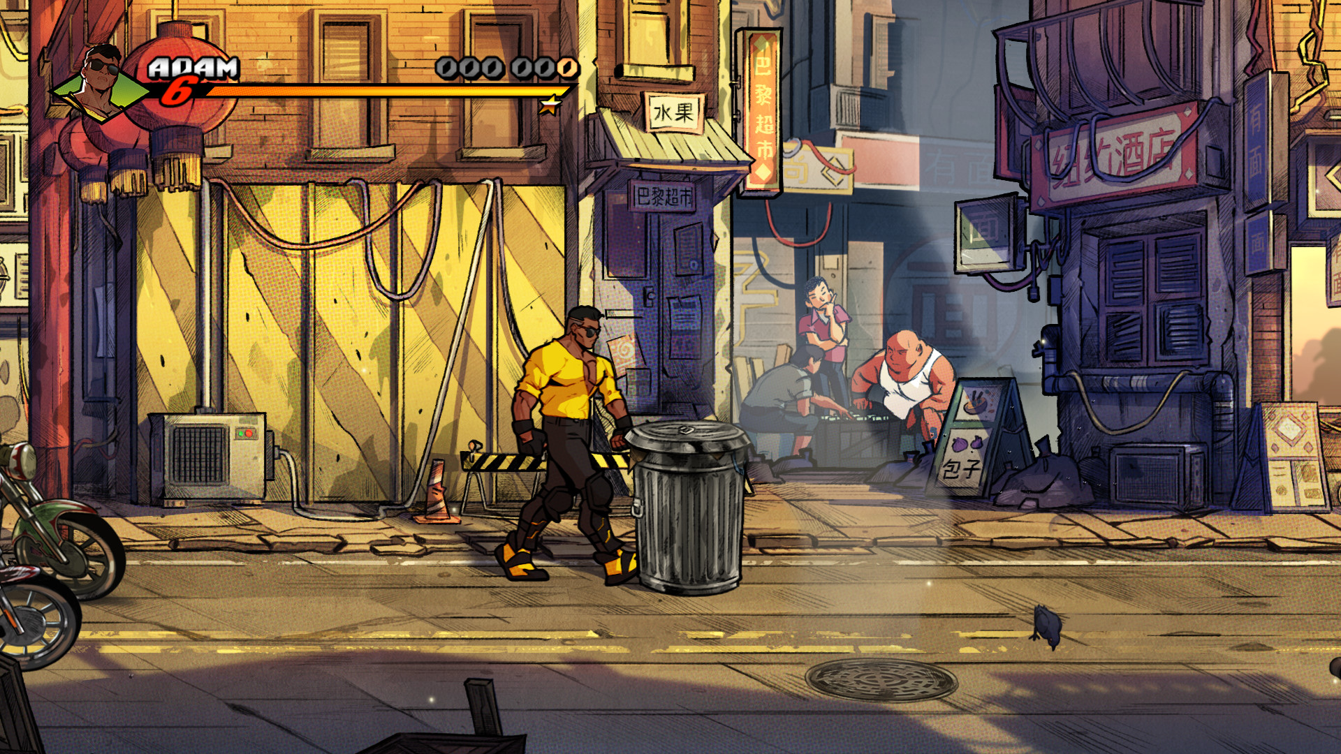 SOR4 Adam Without Suspenders Mod for Streets of Rage 4 | SOR4 Mods