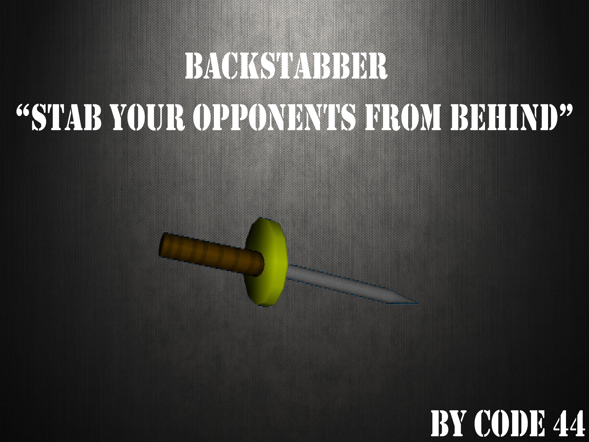 Backstabber [Counter-Strike 1.6] [Mods]