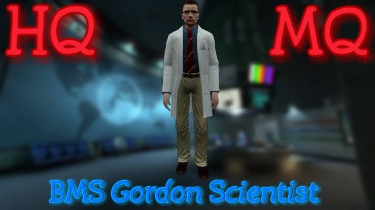 BM:S Gordon Scientist Mod for Half-Life: Blue Shift | HL:BS Mods