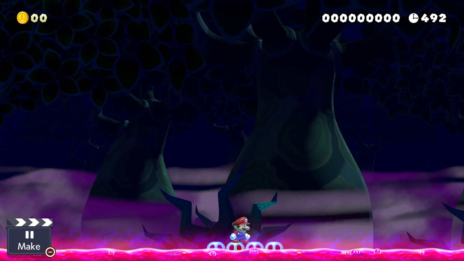 Dark Forest Mod for Super Mario Maker 2 | SMM2 Mods