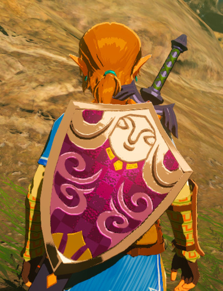 Goddess Shield Mod for The Legend of Zelda: Breath of the Wild (WiiU ...