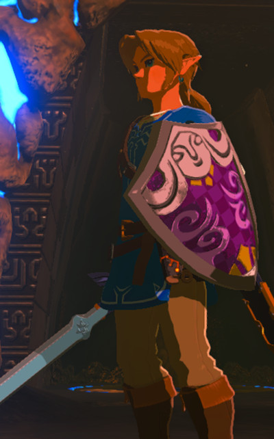 Goddess Shield Mod for The Legend of Zelda: Breath of the Wild (WiiU ...