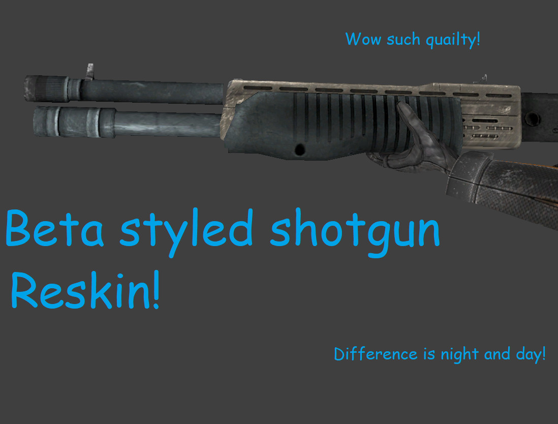 Beta-Styled Retail Shotgun Mod for Half-Life 2 | HL2 Mods