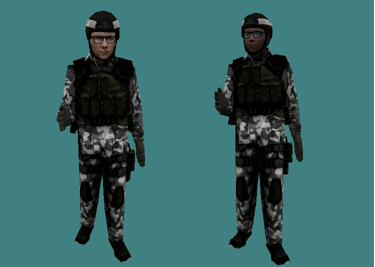 hecu soldiers player model Mod for Half-Life | HL Mods