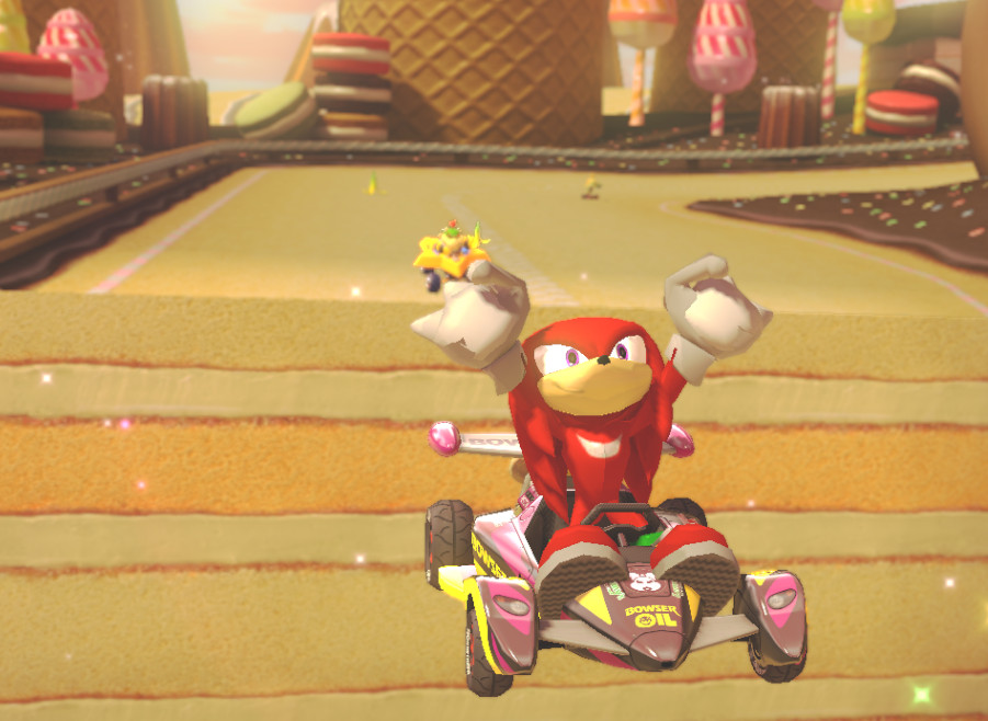 Knuckles Mod for Mario Kart 8 | MK8 Mods