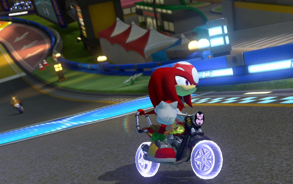 Knuckles Mod for Mario Kart 8 | MK8 Mods