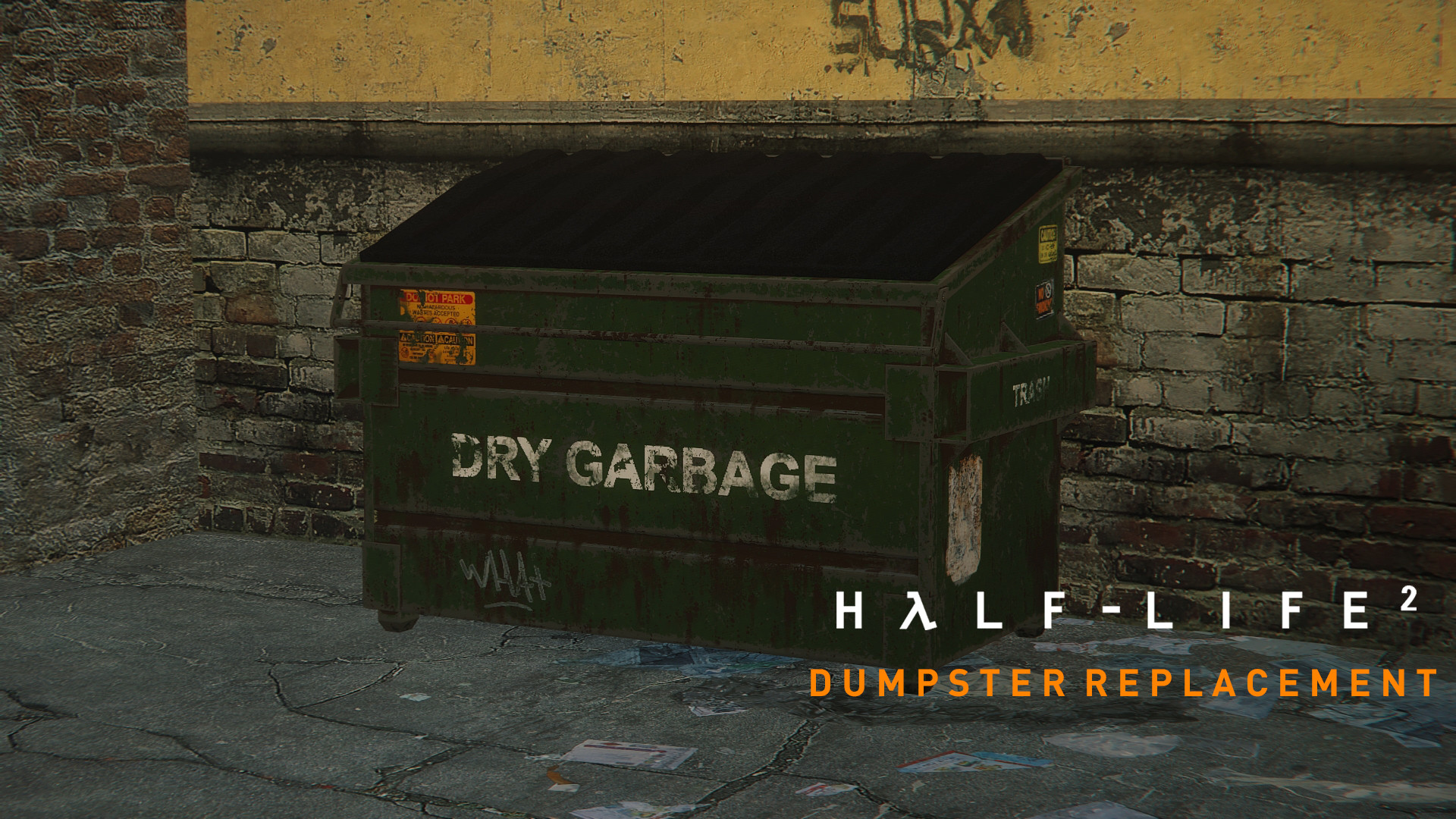 Dumpster Replacement Mod for Half-Life 2 | HL2 Mods