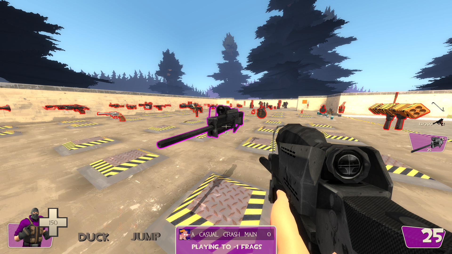 The Combined shot v3.0 [Open Fortress] [Mods]