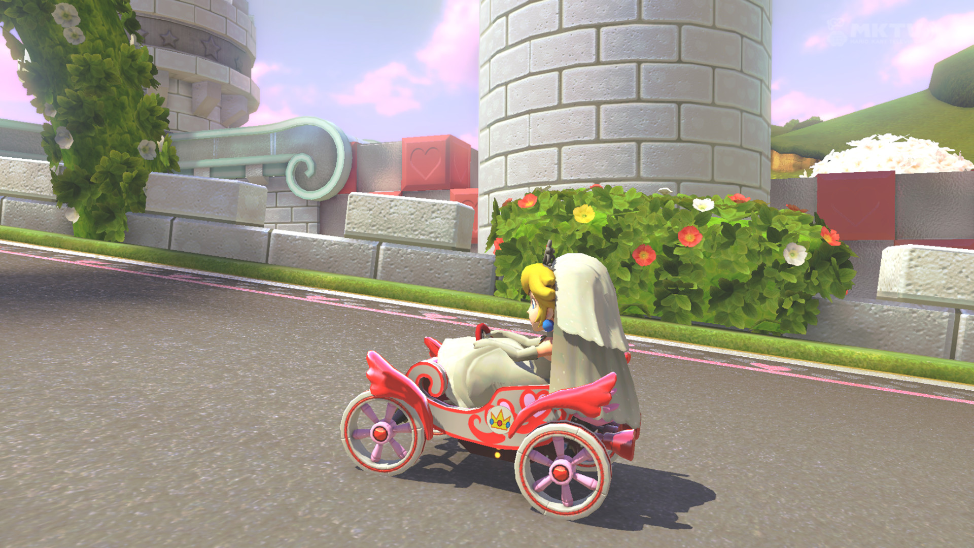 White Red Wood Tires from MKT Mod for Mario Kart 8 Deluxe | MK8D Mods