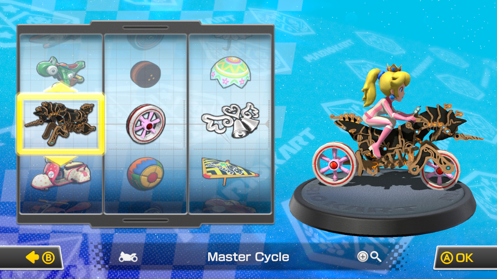 White Red Wood Tires from MKT Mod for Mario Kart 8 Deluxe | MK8D Mods