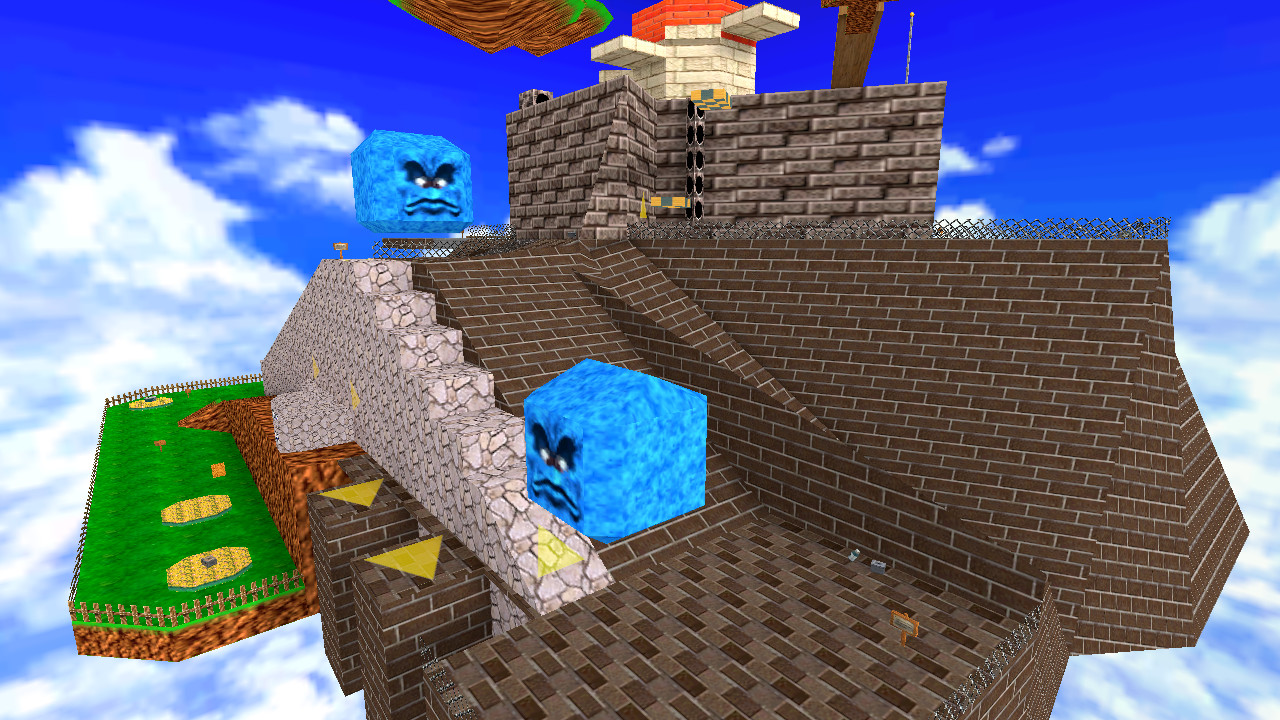 Hold The Flag SM64 Whomp's Fortress [Team Fortress 2] [Mods]