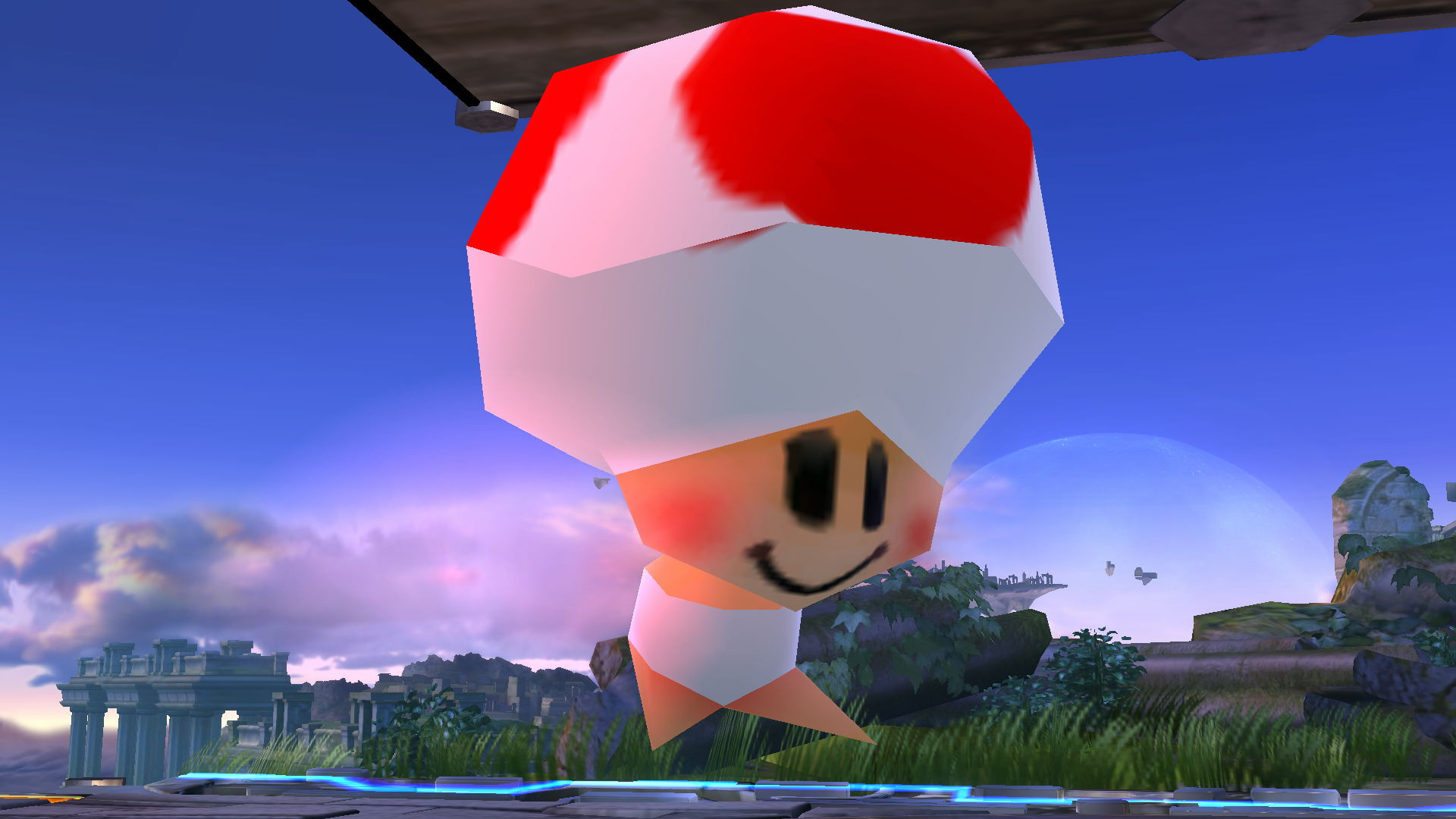 Kinopi (Super Mario Galaxy)(Model Import) Mod for Super Smash Bros ...