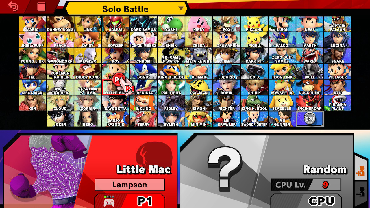 Fighting Wireframe Little Mac Mod for Super Smash Bros. Ultimate | SSBU ...