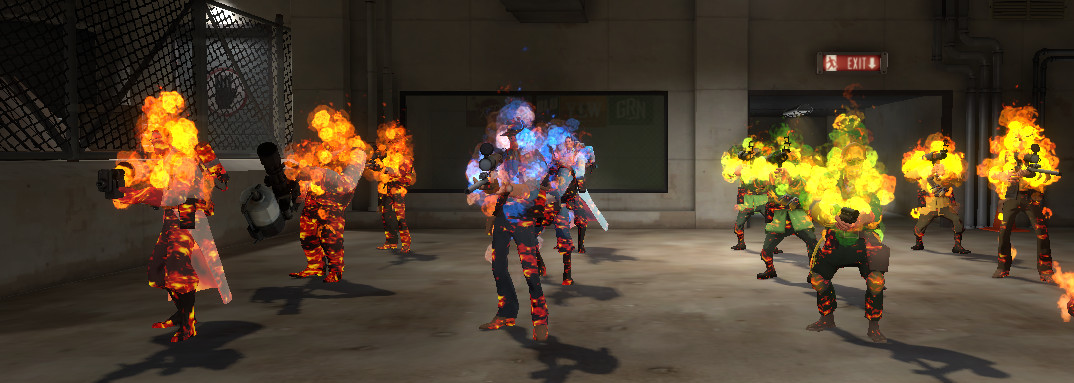 Consistant Burning Particles [Team Fortress 2 Classic] [Mods]