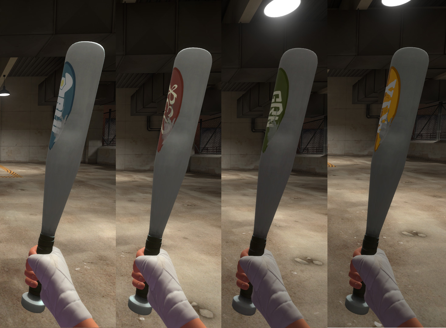 Team-Coloured Bats Mod for Team Fortress 2 Classic | TF2Classic Mods