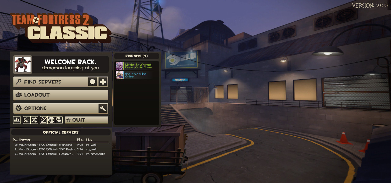 loading background Mod for Team Fortress 2 Classic | TF2Classic Mods