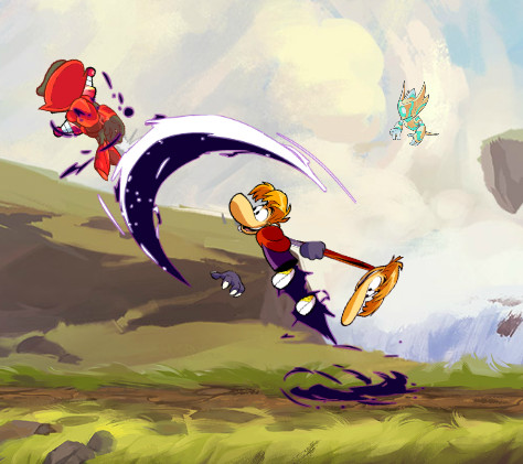 Artemis but it's Rayman Mod for Brawlhalla | BHalla Mods