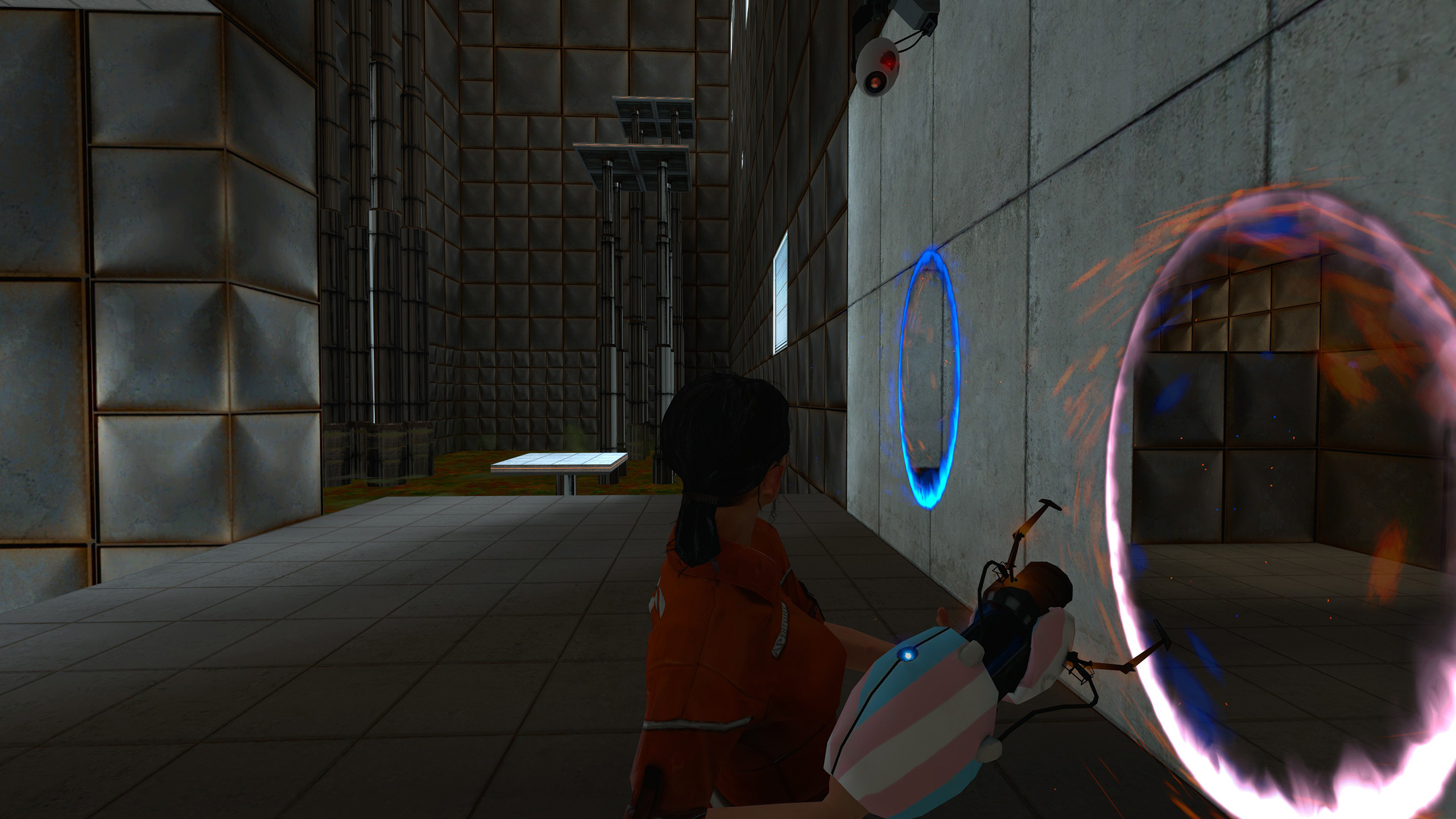 Trans flag portal gun Mod for Portal | PRTL Mods