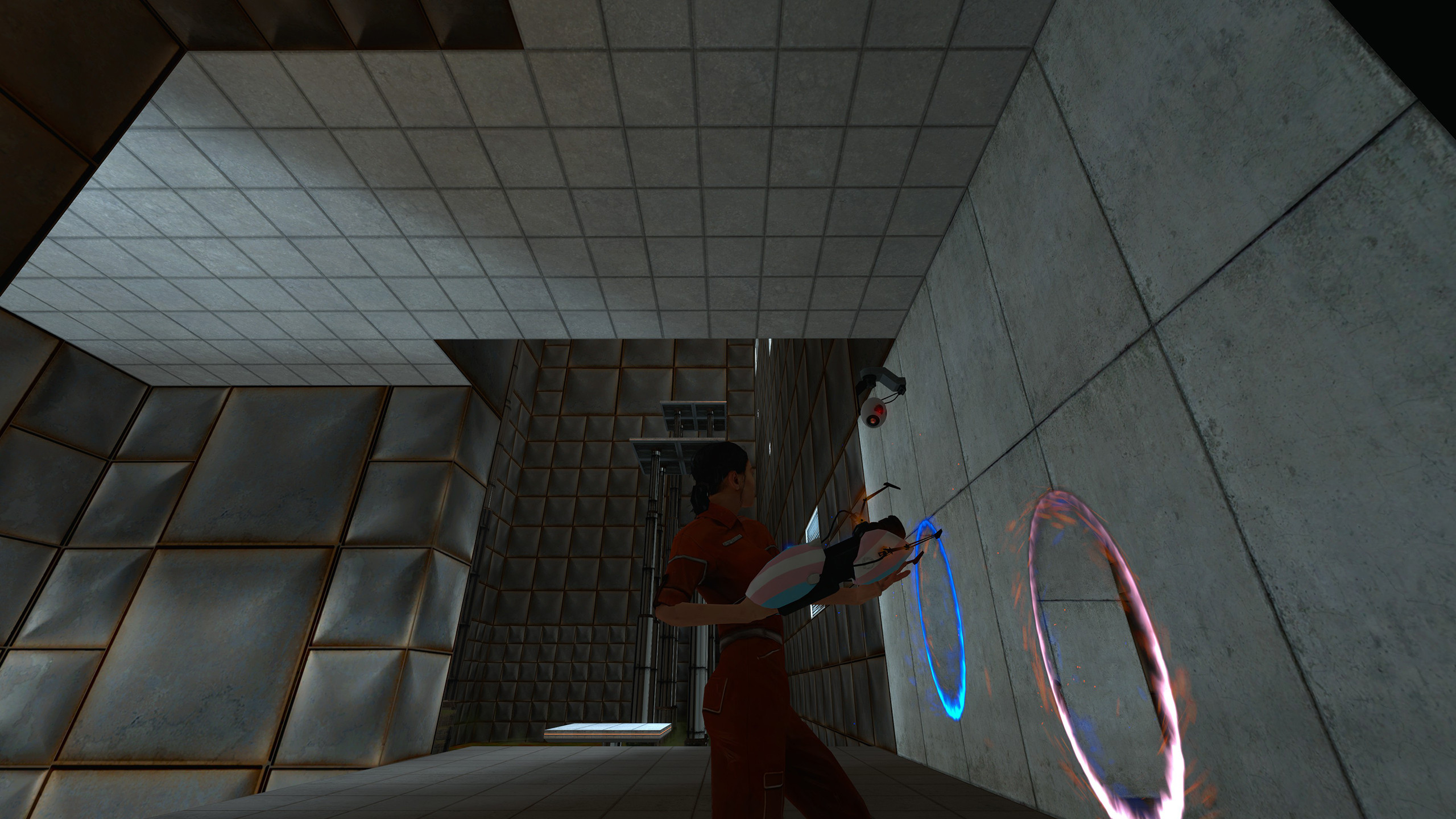 Trans flag portal gun Mod for Portal | PRTL Mods