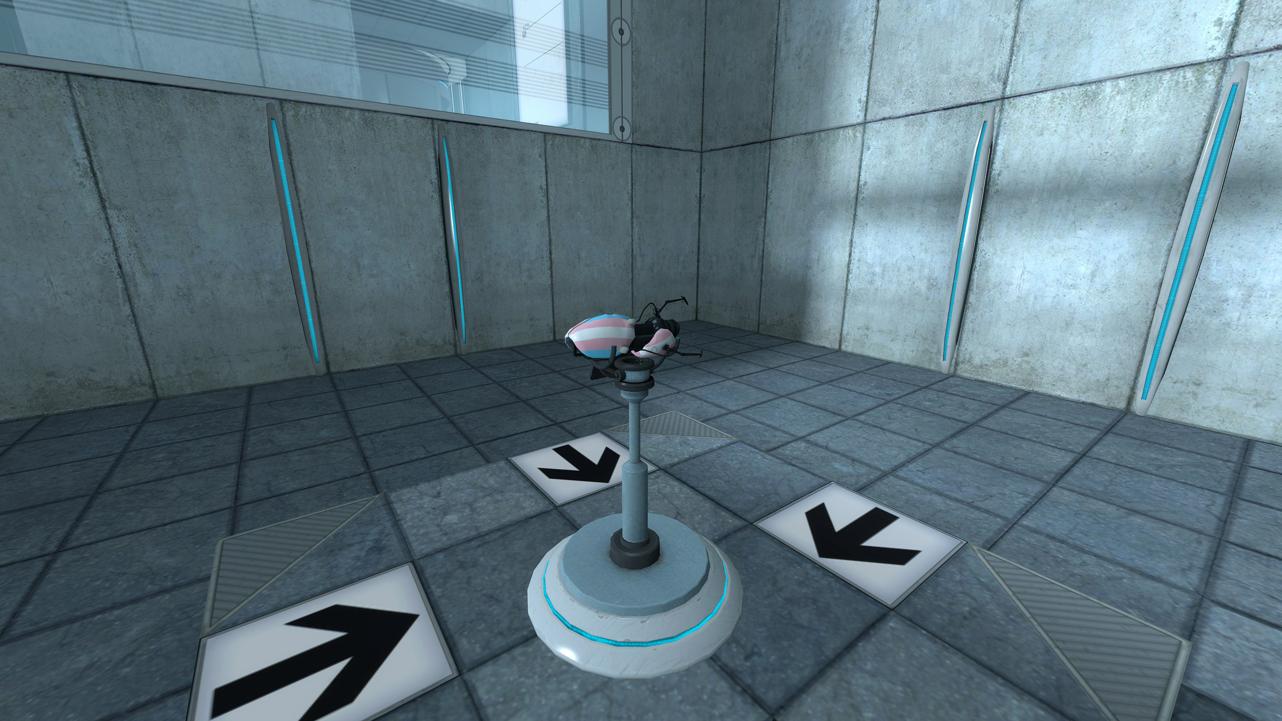 Trans flag portal gun Mod for Portal | PRTL Mods