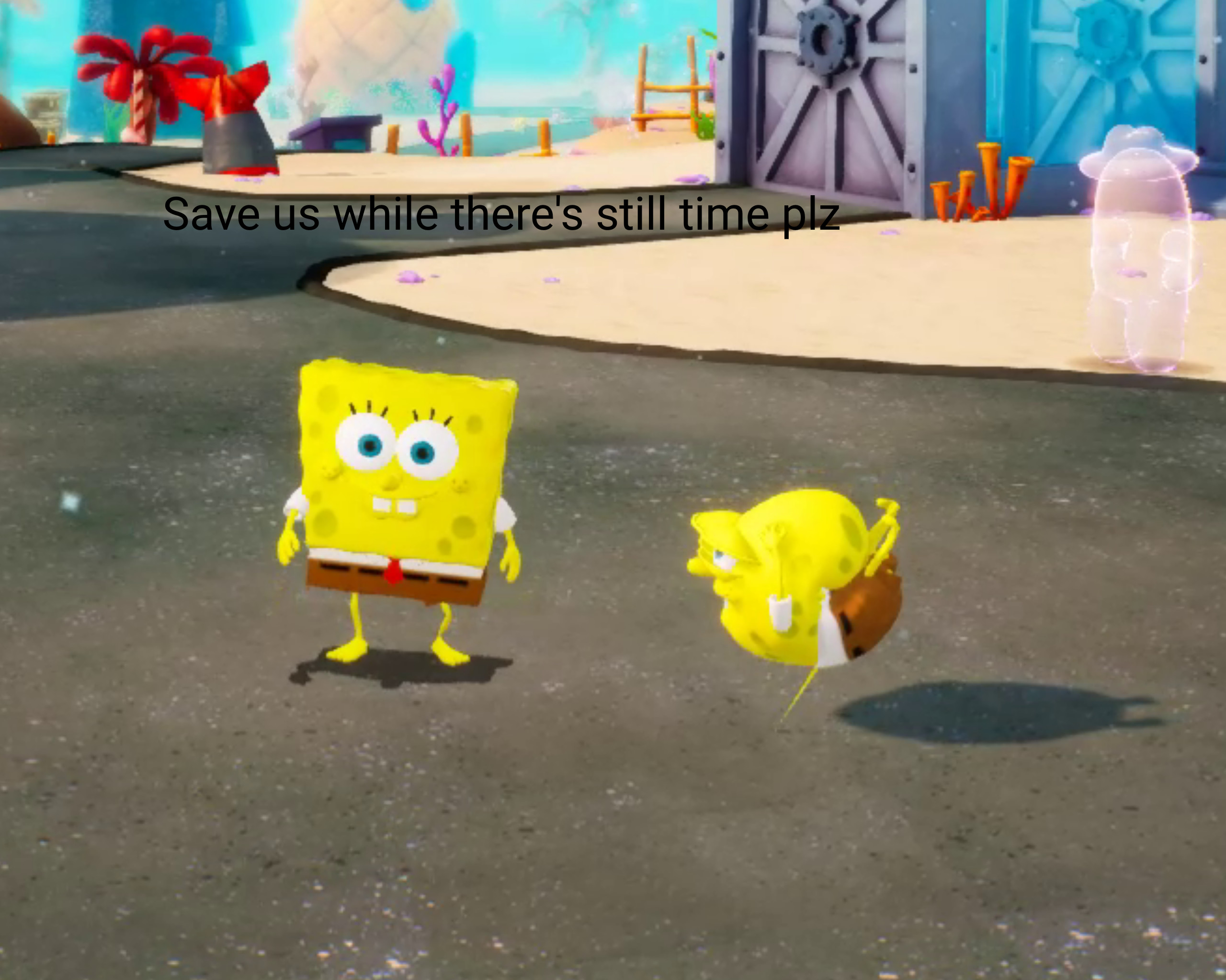 Barefoot SpongeBob Mod for SpongeBob: Battle for Bikini Bottom ...