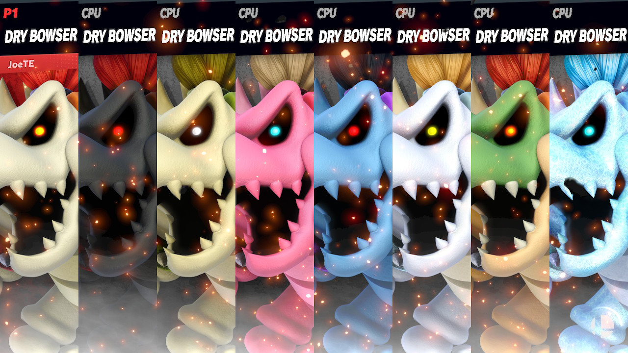 Dry Bowser [Super Smash Bros. Ultimate] [Mods]