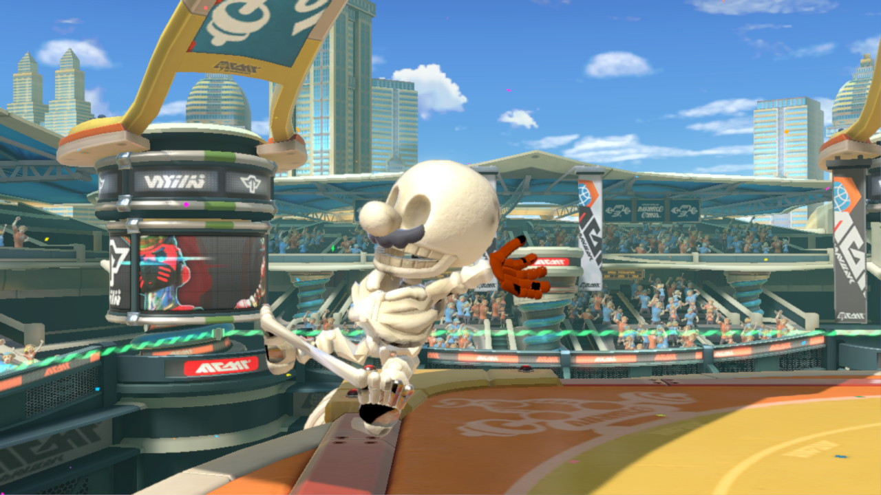Skeleton Mario Mod for Super Smash Bros. Ultimate | SSBU Mods