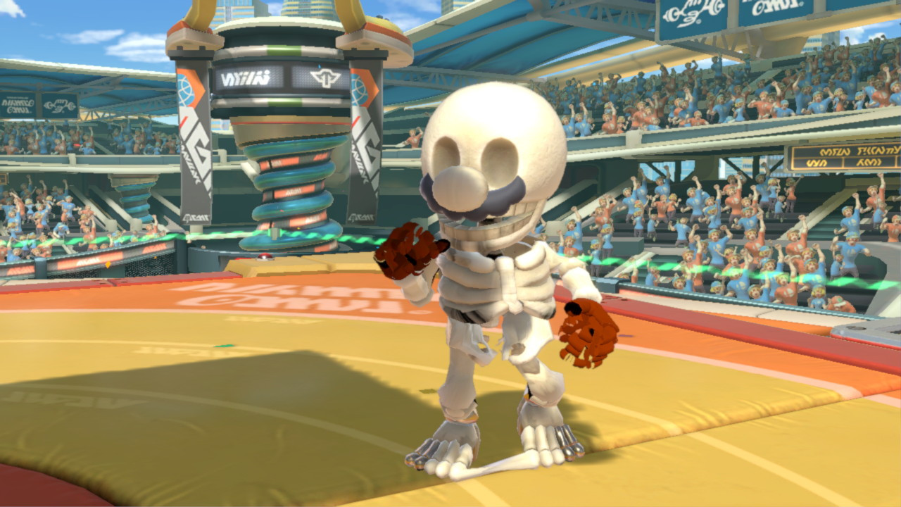 Skeleton Mario Mod for Super Smash Bros. Ultimate | SSBU Mods
