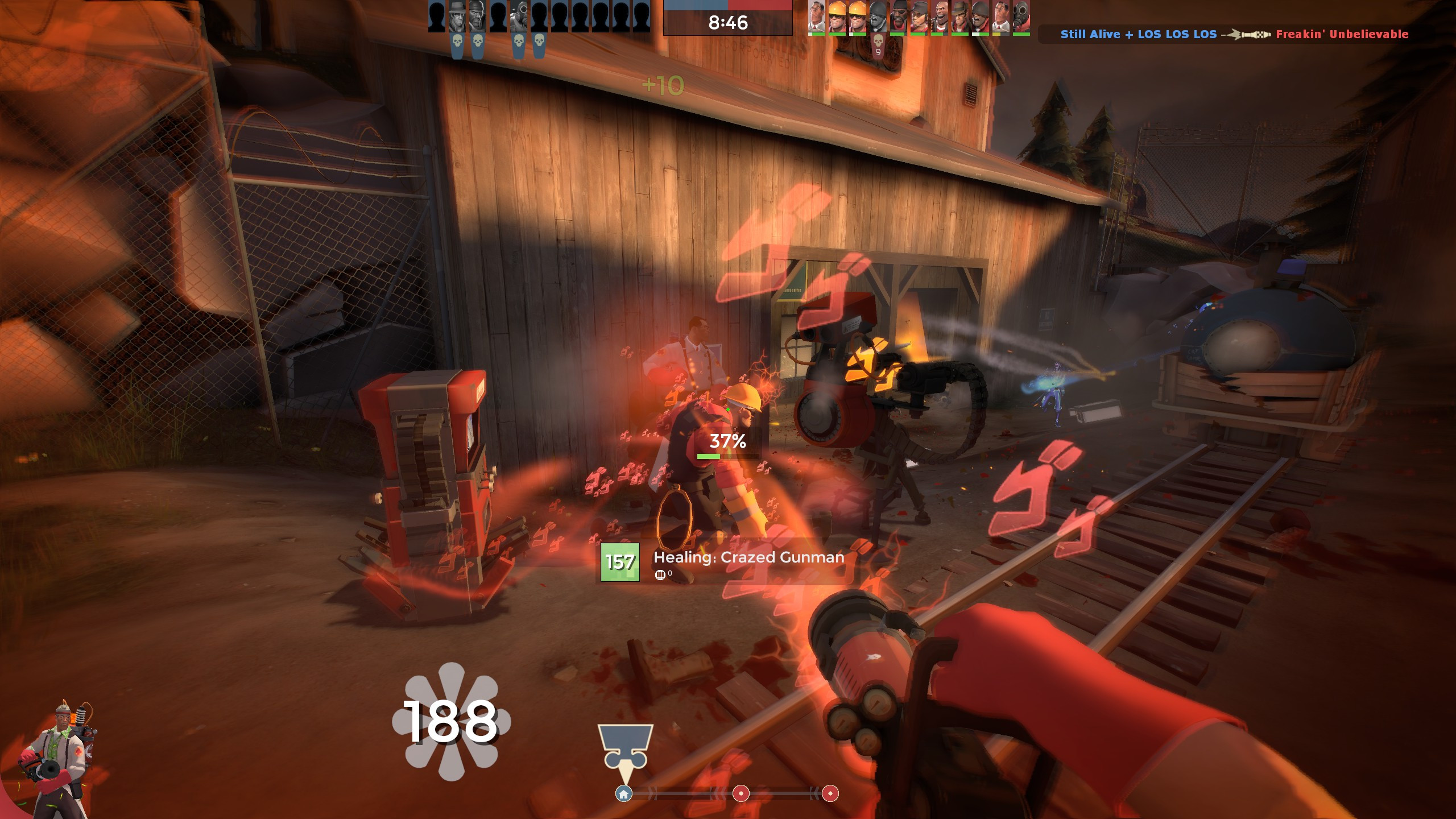 jojo menacing healsign Mod for Team Fortress 2 | TF2 Mods