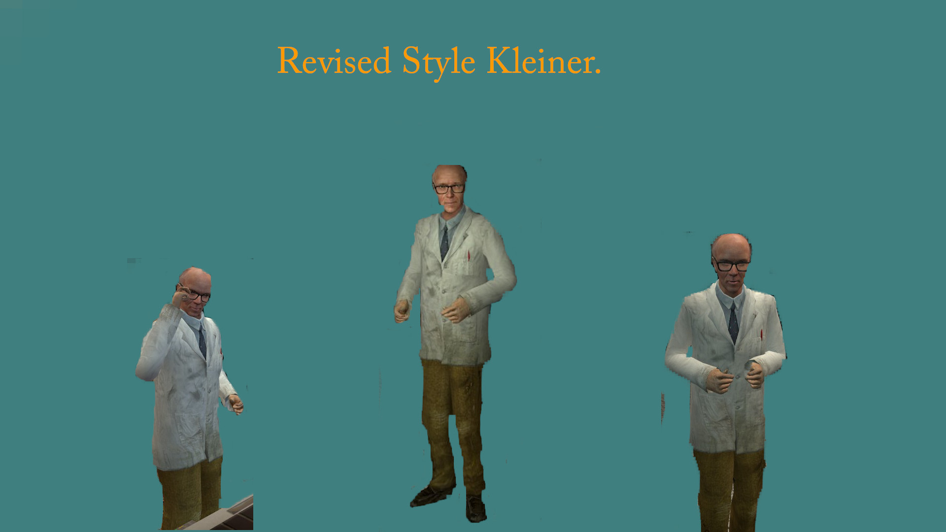 Revised scientist style Kleiner. Mod for Half-Life 2 | HL2 Mods
