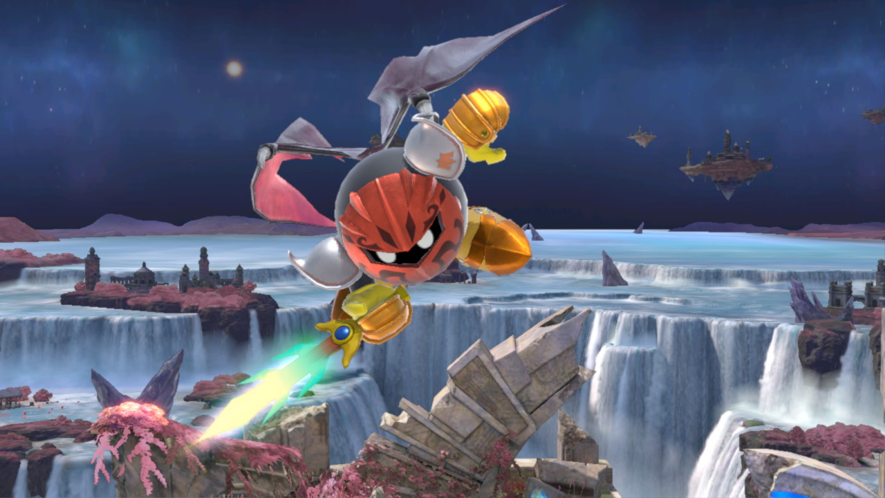 Night Sakura Battle Field Mod for Super Smash Bros. Ultimate | SSBU Mods