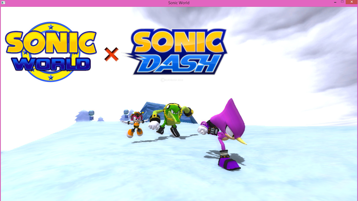 Sonic Dash meets Sonic World! Mod for Sonic World | SW Mods