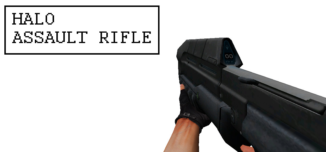 Halo - Assault Rifle Mod for Counter-Strike 1.6 | CS1.6 Mods