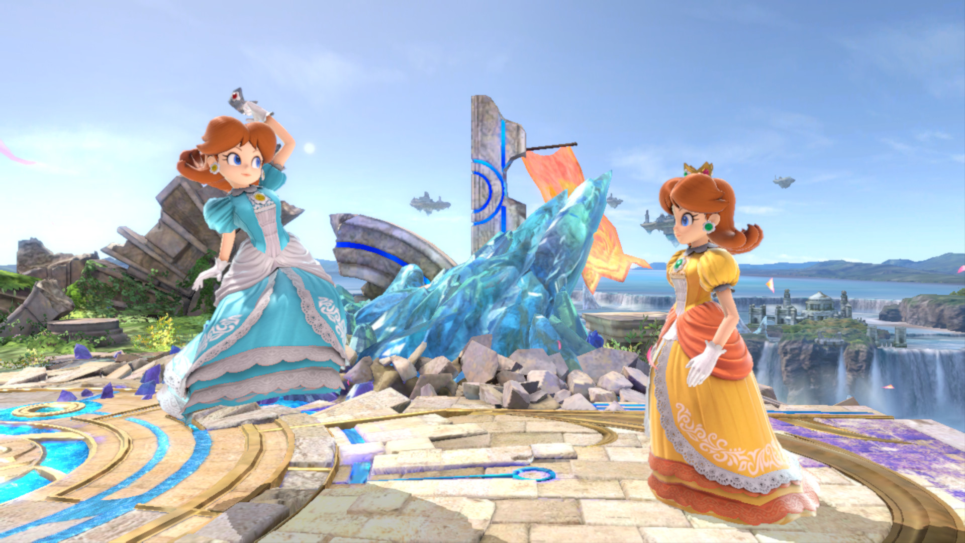 Rosalina Inspired Daisy Mod for Super Smash Bros. Ultimate | SSBU Mods