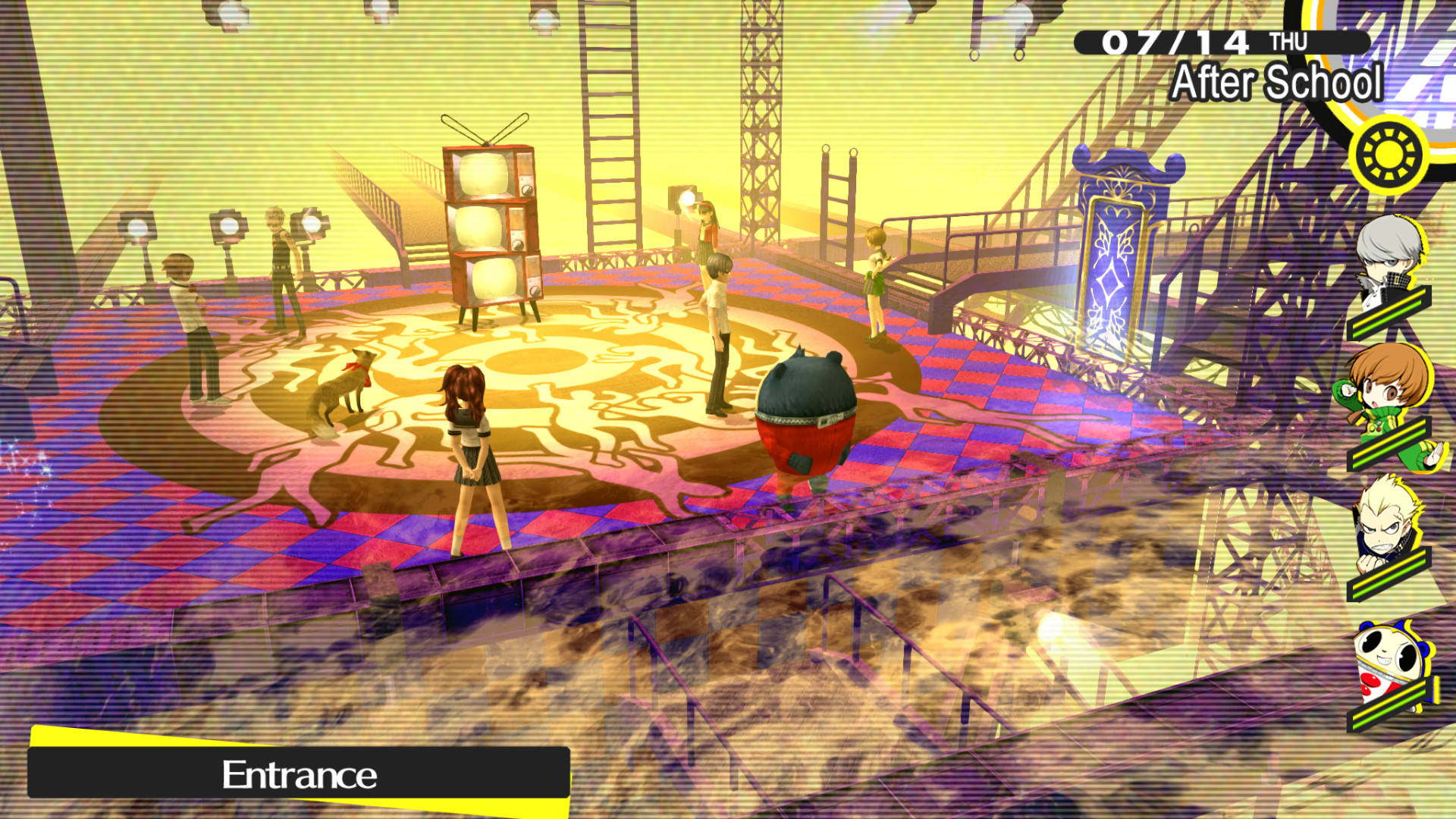 PQ2 Panels Mod for Persona 4 Golden PC (32 Bit) | P4G PC 32 Mods