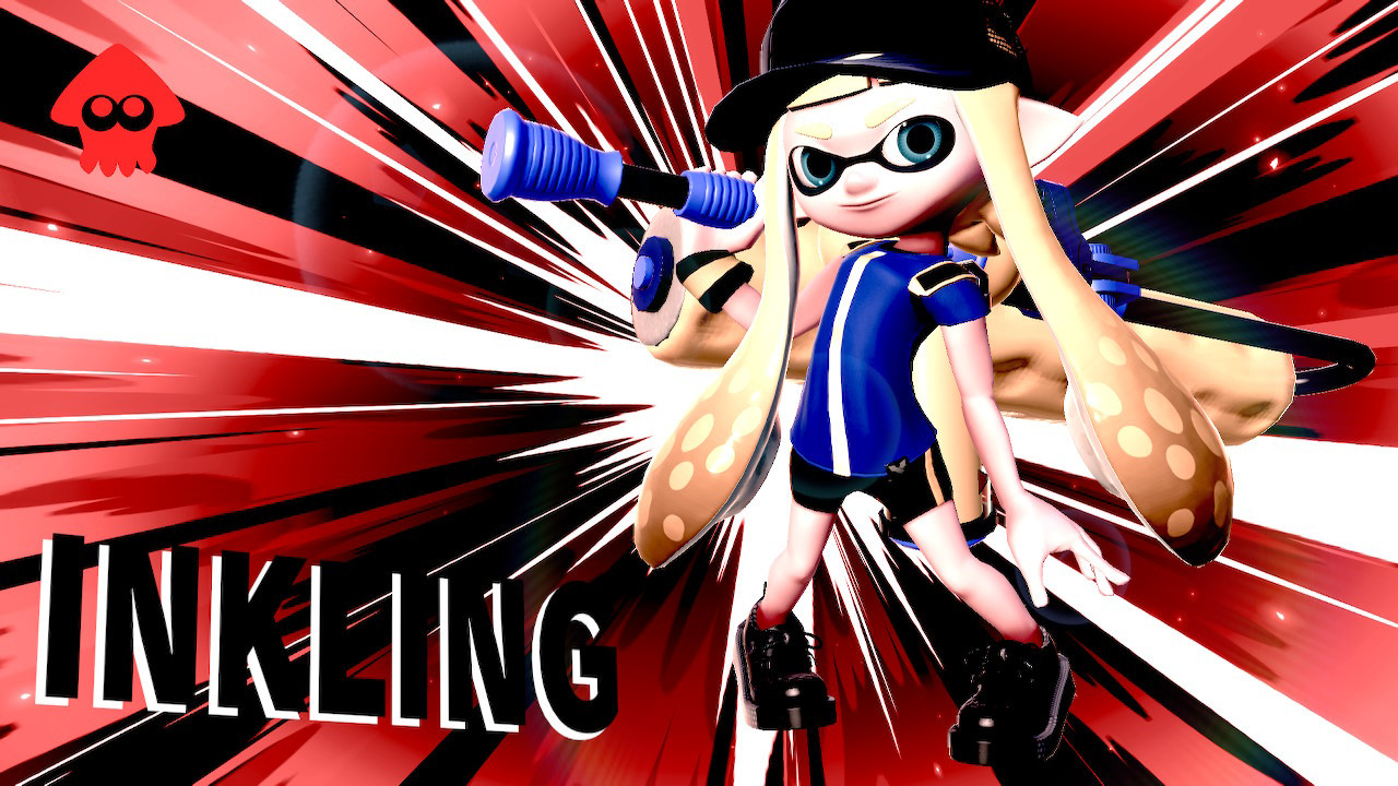 Mysterious Heroine X Inkling [Super Smash Bros. Ultimate] [Mods]