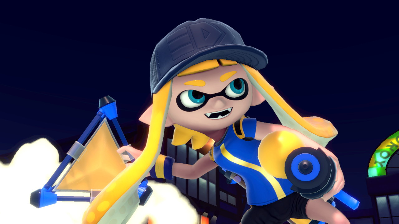 Mysterious Heroine X Inkling [Super Smash Bros. Ultimate] [Mods]