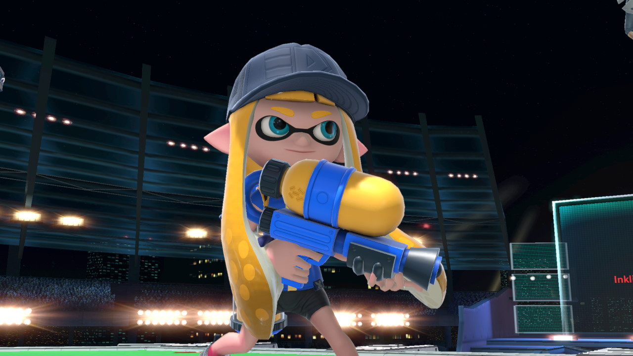 Mysterious Heroine X Inkling [Super Smash Bros. Ultimate] [Mods]