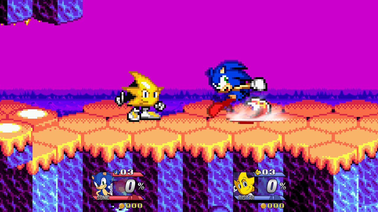 Ristar - Planet Scorch (9.3/CMC/CMC+) Mod for Super Smash Bros. Crusade ...