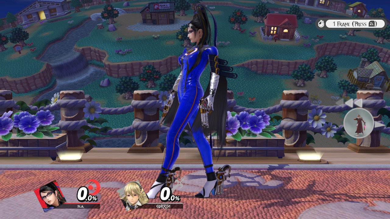 Blue and White Bayonetta [Super Smash Bros. Ultimate] [Mods]