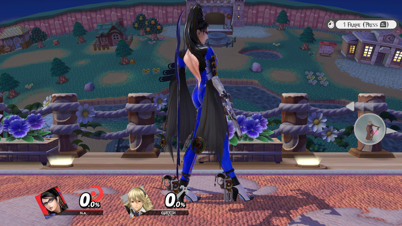 Blue and White Bayonetta [Super Smash Bros. Ultimate] [Mods]