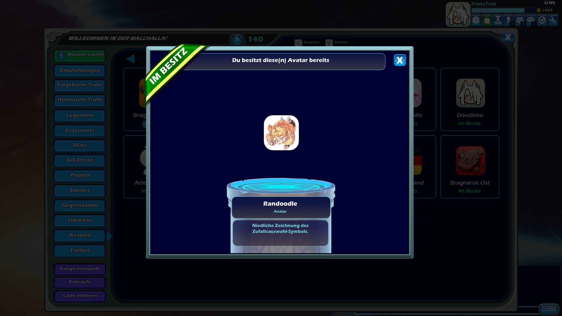 Brawlhalla Avatars = Anime Character Mod for Brawlhalla | BHalla Mods