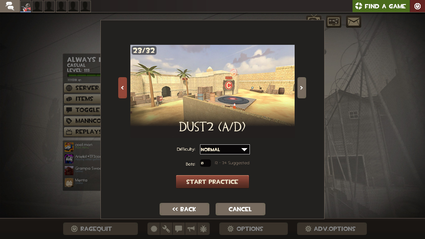 Bot Overhaul Mod: The Mapped update (WIP) Mod for Team Fortress 2 | TF2 ...