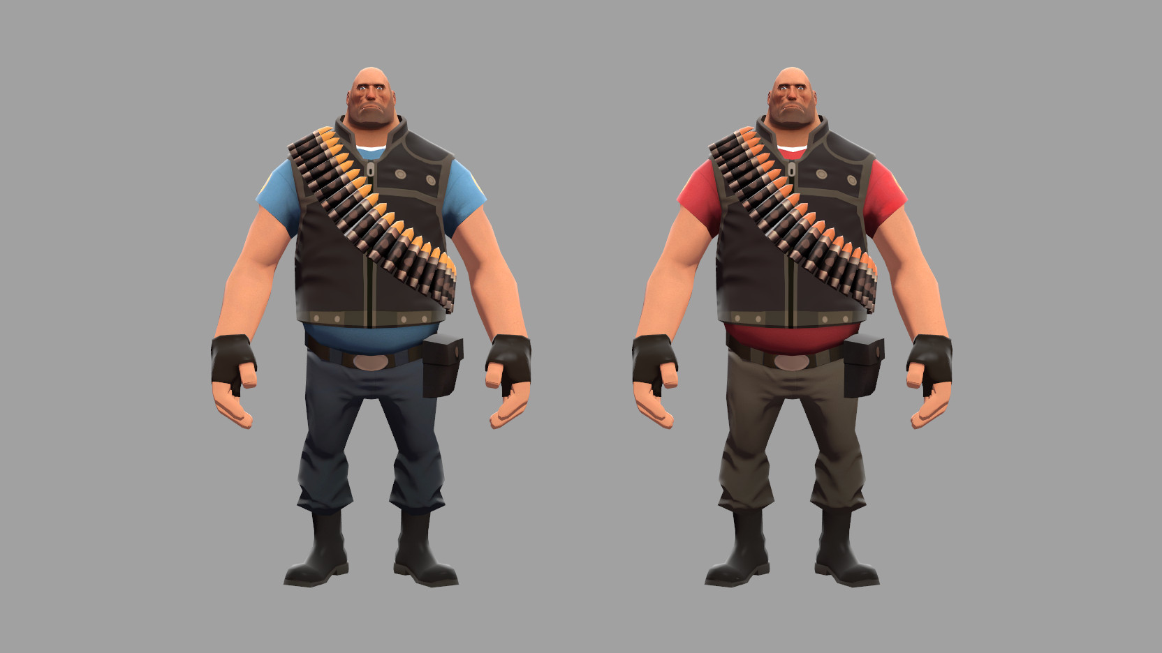 Beta-Styled Heavy Vest Mod for Team Fortress 2 | TF2 Mods