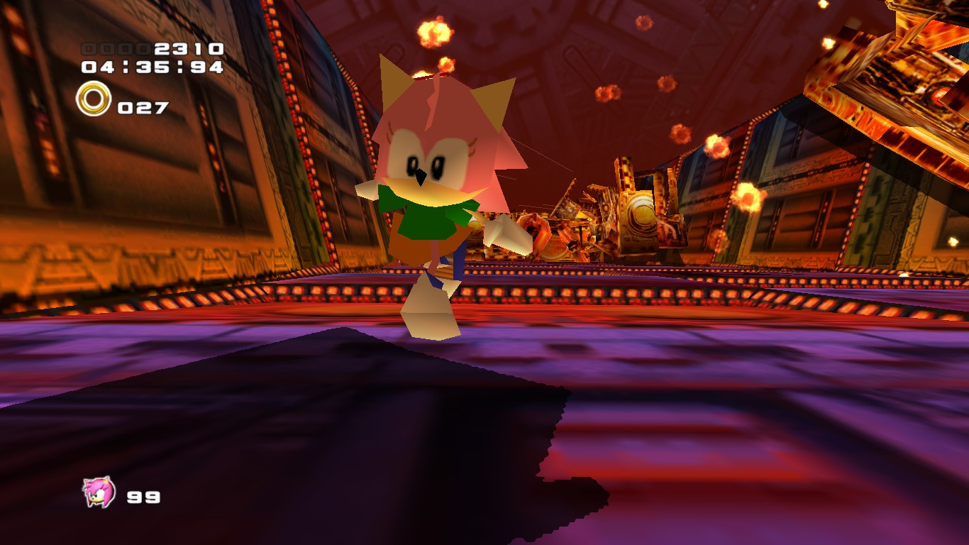 Sonic R Amy Mod for Sonic Adventure 2 | SA2 Mods