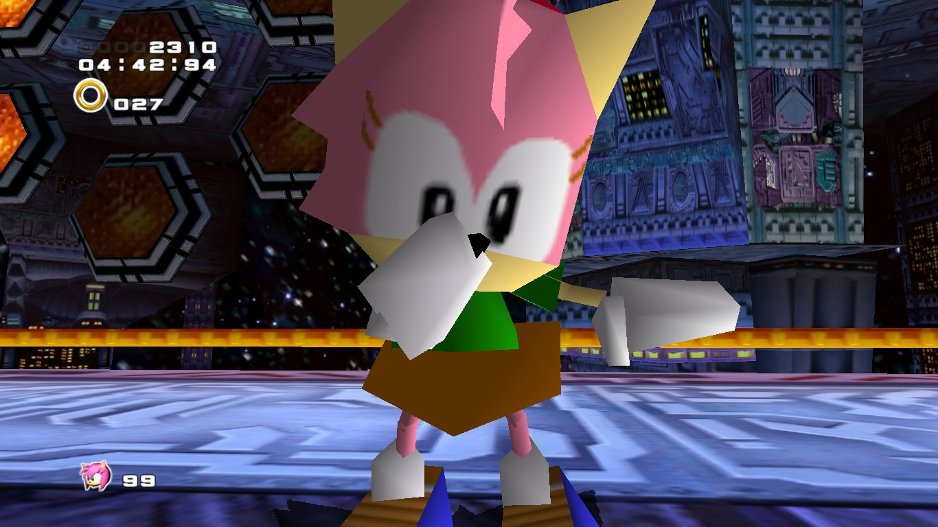 Sonic R Amy Mod for Sonic Adventure 2 | SA2 Mods